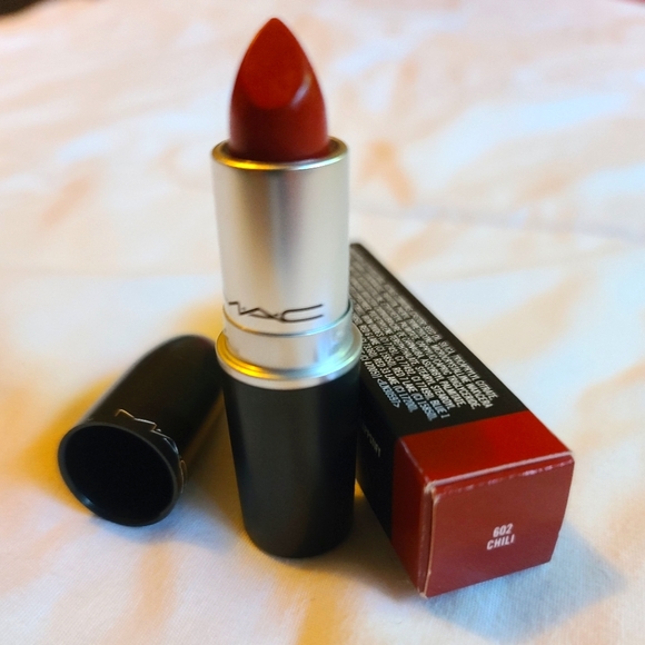 MAC Cosmetics | Makeup | Mac Lipstick Chili Red | Poshmark